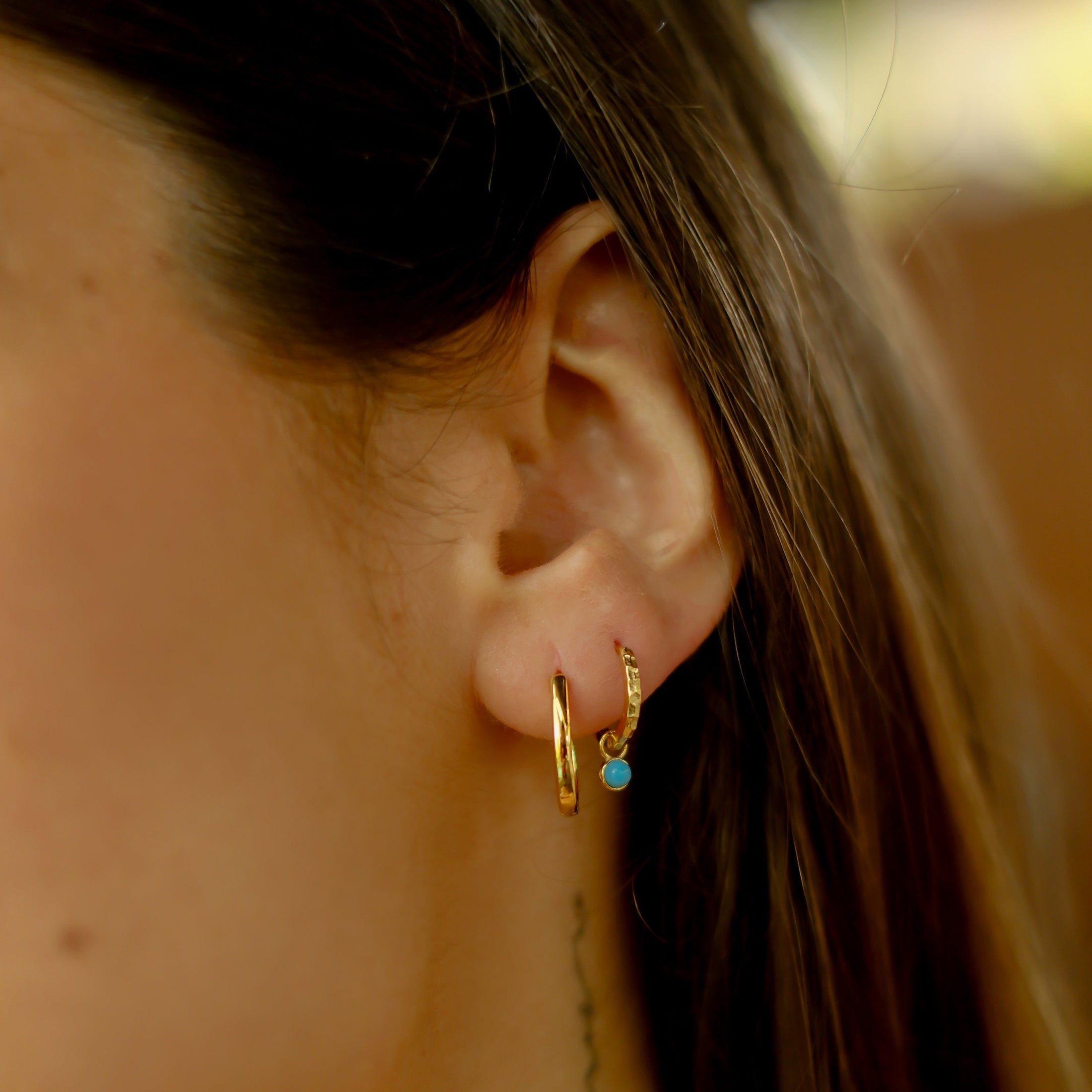 Gold Hoop Earrings | Fashion Online – FIRST SIN | Jewellery